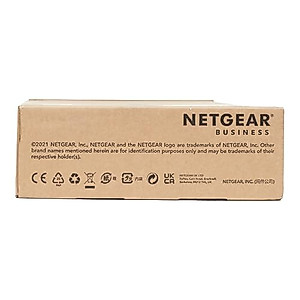 NETGEAR PoE Switch 24 Port Gigabit Ethernet Unmanaged Network Switch (GS324PP) - with 24 x PoE+ @ 380W, Desktop or Rackmount