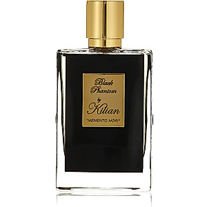 Kilian Black Phantom,"Memento Mori" Refillable Perfume Spray, 1.69 Fl Oz - with Clutch