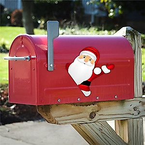 IAMAGOODLADY Christmas Decorations,Christmas Car Refrigerator Decorations Reflective Santa Deer Magnet Ornaments Xmas New Year Holiday Home Decor Flash Deals of The Day