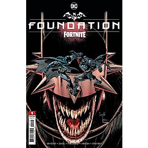 Batman Fortnite Foundation #1 2nd Printing (One Shot) W/ Rated Comics Backer