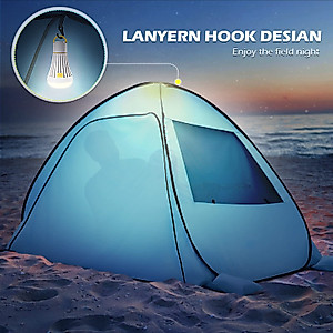 Beach Tent Pop up Shade: UPF 50+ Sun Shelter Canopy for 3-4 Person UV Protection Instant Windproof Tents Portable Umbrella Easy Set Up with Carry Bag for Outdoor Family Travel Lightweight