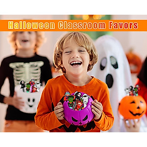ONBKYGF 24PCS Halloween Party Favors for Kids Goodie Trick Or Treat Bag Fillers Pinata Gifts, Halloween Bubble for Halloween Treats School Classroom Rewards Gifts
