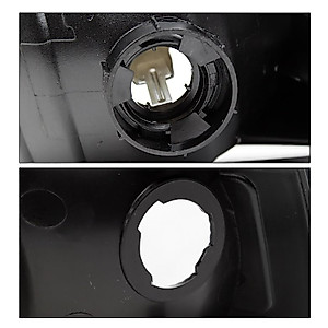 ZMAUTOPARTS Replacement Headlights with Corner Signal Lamps Chrome/Amber For 1997-2003 Ford F-150/1997-2002 Expedition