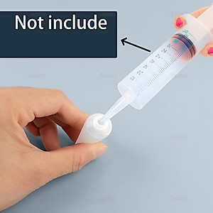 AUEAR, 24 Pack 5ml Empty Refillable Plastic Soft Tubes Squeeze Cosmetic Bottles Packing Sample Mini Containers for Body Lotion Shower Gel Shampoo Cleanser