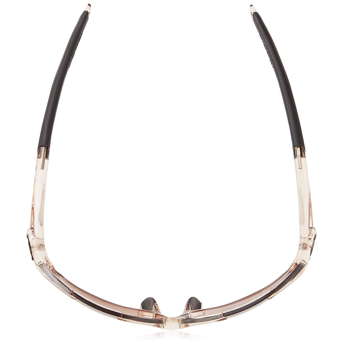 Tifosi Womens Wisp T-I905 Dual lens Sunglasses,Crystal Brown Frame/Brown Gradient, Ac Red, and Clear Lens,One Size