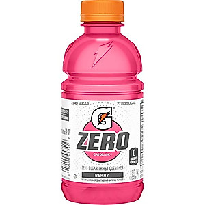 Gatorade G Zero, Berry, 12 Fl Oz (pack of 12)