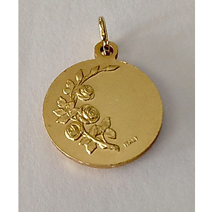 SAINT JUDE THADDEUS APOSTLE MEDAL - PATRON SAINT OF IMPOSSIBLE CASES - 100% MADE IN ITALY (St.Jude (Round Shape))