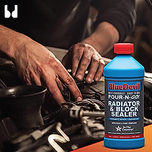BlueDevil Products 00205 Radiator & Block Sealer - 16 Ounce