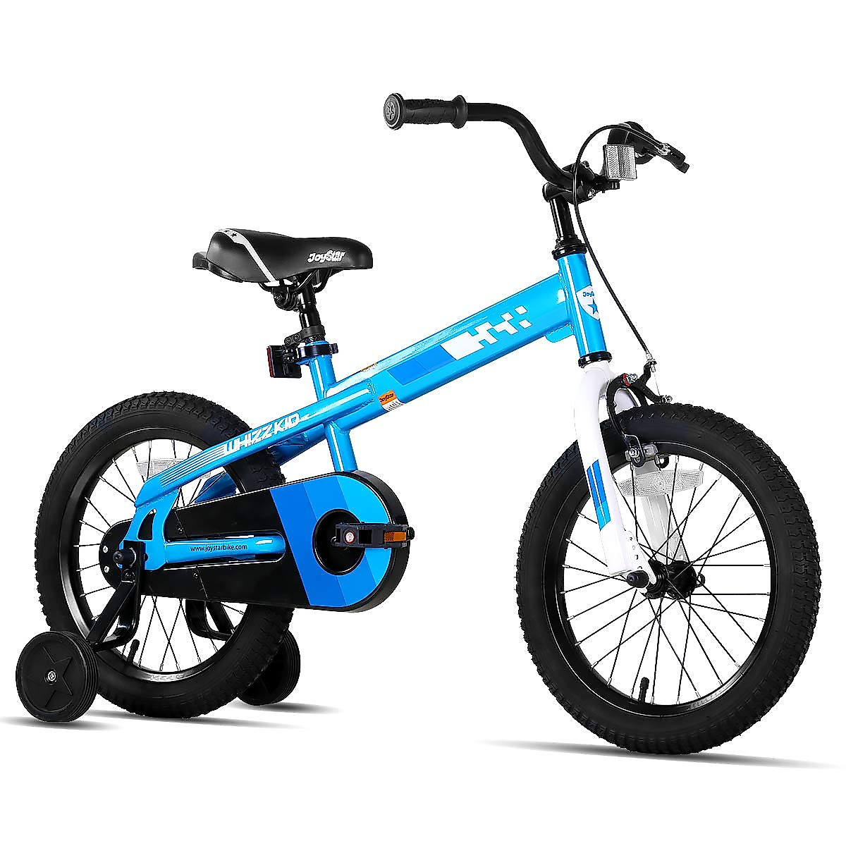 JOYSTAR Boys Bike 14 Inch Kids Bike with Training Wheels for Ages 3 4 5 Years Old Boys and Girls, Toddler Bike with Handbrake for Early Rider, Blue