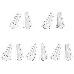 Yardwe Cucumber Shaping Molds, 10PCS Garden Vegetable Growth Forming Mould, Pentagram- Shaped Mold and Heart- Shaped Cucumber Fruit Shaping Molds Tool