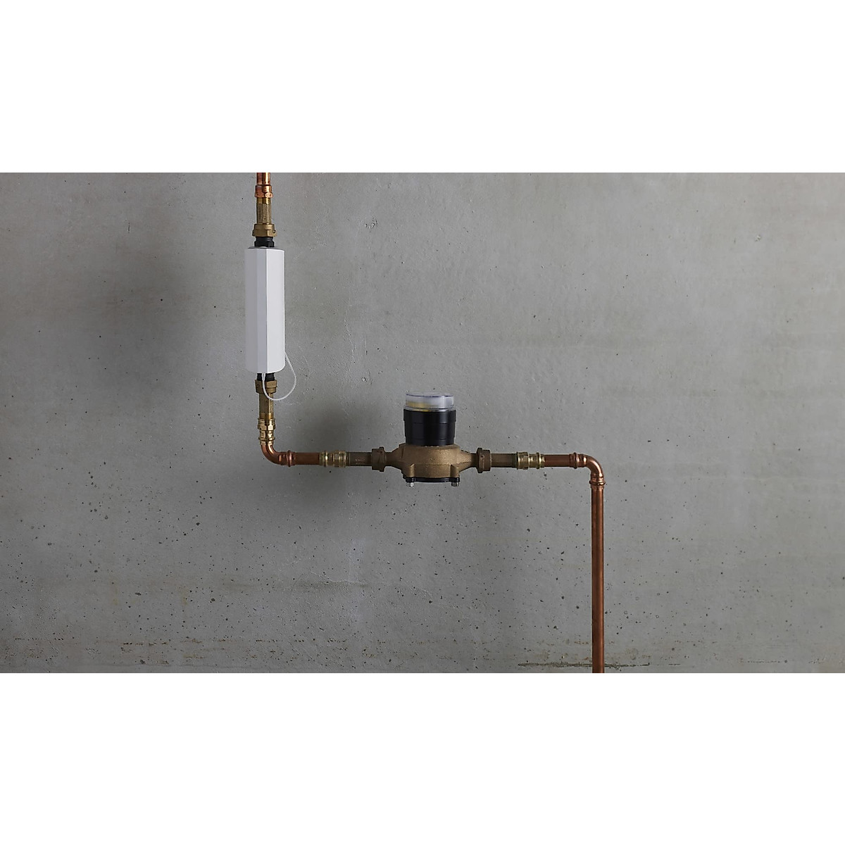 KOHLER H2Wise+ Smart Home Water Monitor and Automatic Shutoff Valve, Water Leak Detector and Water Usage Tracker,White