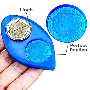 BBDINO Silicone Mold Making Kit, Mold Making Silicone Rubber 30A N.W. 42 Oz, Platinum Silicone Mold Making Rubber, 1:1 by Volume, Ideal for Casting Resins Molds & Silicone Molds ( Blue)