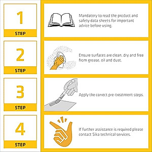 Sikaflex-291, Black, General all-purpose fast cure marine adhesive and sealant. Polyurethane sealant for boats, 10.1 fl. oz Cartridge