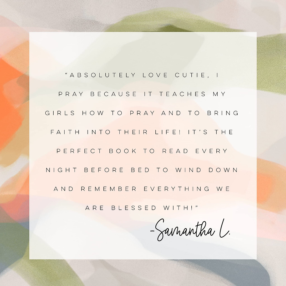 Cutie, I Pray (Ryan & Rose)