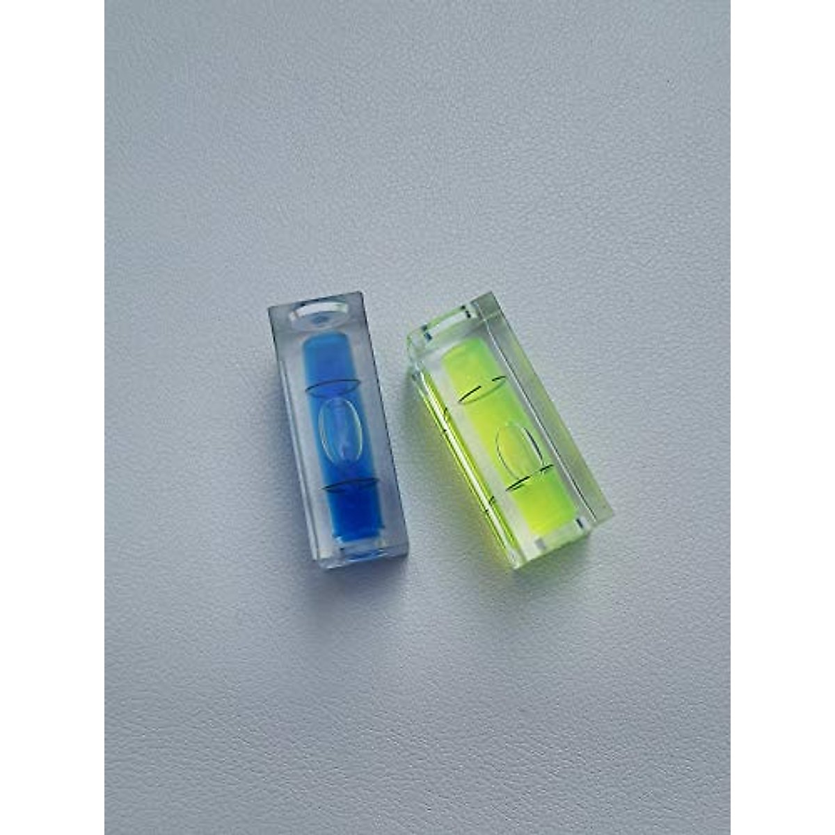 UMEI High precision rectangular horizontal bubble Spirit Bubble Level, Photo Frame Wall Square Level Bubble Level Inclinometer Frame Picture Hanging Measuring Tools(40x15x15mm)