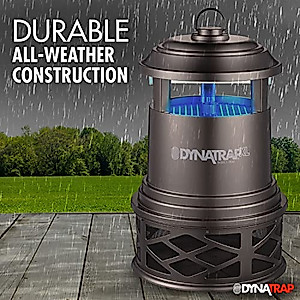 DynaTrap DT2000XLP-TUNSR Large Mosquito & Flying Insect Trap – Kills Mosquitoes, Flies, Wasps, Gnats, & Other Flying Insects – Protects up to 1 Acre