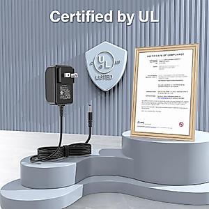 UL Listed Power Cord for Pure Wave CM-05 CM-07 Charger for PADO CM7 CM5 Dual Motor Massager AC/DC Adapter Compatible with CM05 CM07 Series Adaptor