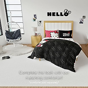 Franco Hello Kitty Bedding Super Soft Microfiber 4 Piece Full Sheet Set, (Official Licensed Product)