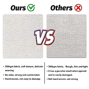 LALA IKAI Macrame Fringe Hammock Boho Balcony Hammock Handmade Tassels Hammock 2 Person Double Hammock 450lbs for Home,Outdoor,Backyard,Beach,Patio