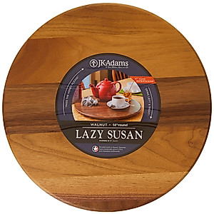 J.K. Adams JK Adams Walnut Wood 14" Lazy Susan