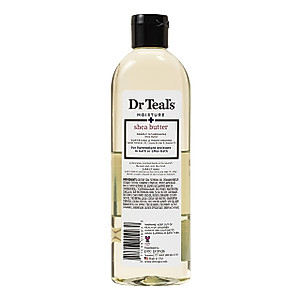 Dr. Teal's Moisturizing Bath & Body Oil 2-Pack (17.6 Fl Oz Total) Moisture + Ultra Rich Shea Butter & Essential Oil. Treat Your Skin, Your Senses, and Your Stress.
