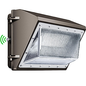 LEDMO LED Wall Pack Light 120W Dusk-to-Dawn Photocell 15840LM 5000K Outdoor Security Flood Light 840W HPS/HID Equivalent Commercial and Industrial Wall Light for Buildings Warehouses Garage Yard