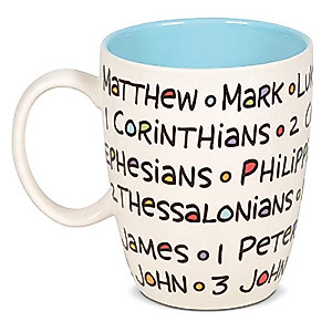 Enesco Our Name is Mud He Brews Coffee Mug, 16 Ounce, Multicolor