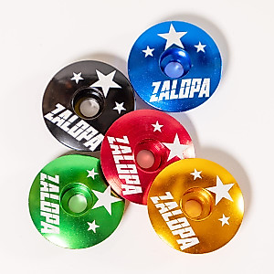 ZALOPA Classic 1 1/8 inch Super Light Weight About 8g Headset Tube Cover stem Cap for MTB Road Bike Forks Red