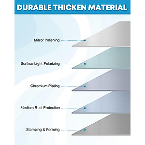 Kohree Upgraded RV Door Lock Replacement with Paddle Deadbolt, Camper Door Handle Latch, 100% Zinc Alloy RV Travel Trailer Entry Door Lock with Keys for Camper Horse Trailer Cargo Hauler, White