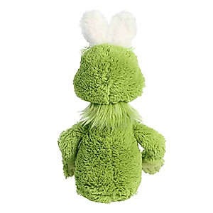 Aurora® Whimsical Dr. Seuss™ Bunny Grinch Stuffed Animal - Magical Storytelling - Literary Inspiration - Green 14 Inches