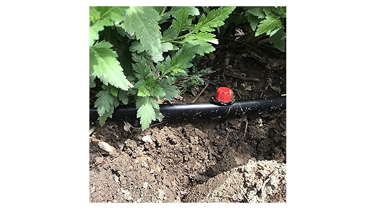 Adjustable Watering Sprinklers | 100pk Anti-Clog Drip Emitters