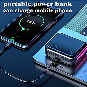 Wireless Bluetooth headset Waterproof in-ear earplug Fingerprint touch two pairs,Built-in microphone noise reduction With dual LED display Large capacity charging cabin,Compatible computer phone