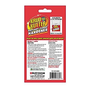 Krud Kutter PH3512 Waste Paint Hardener Crystals, 3.5 oz, Cream