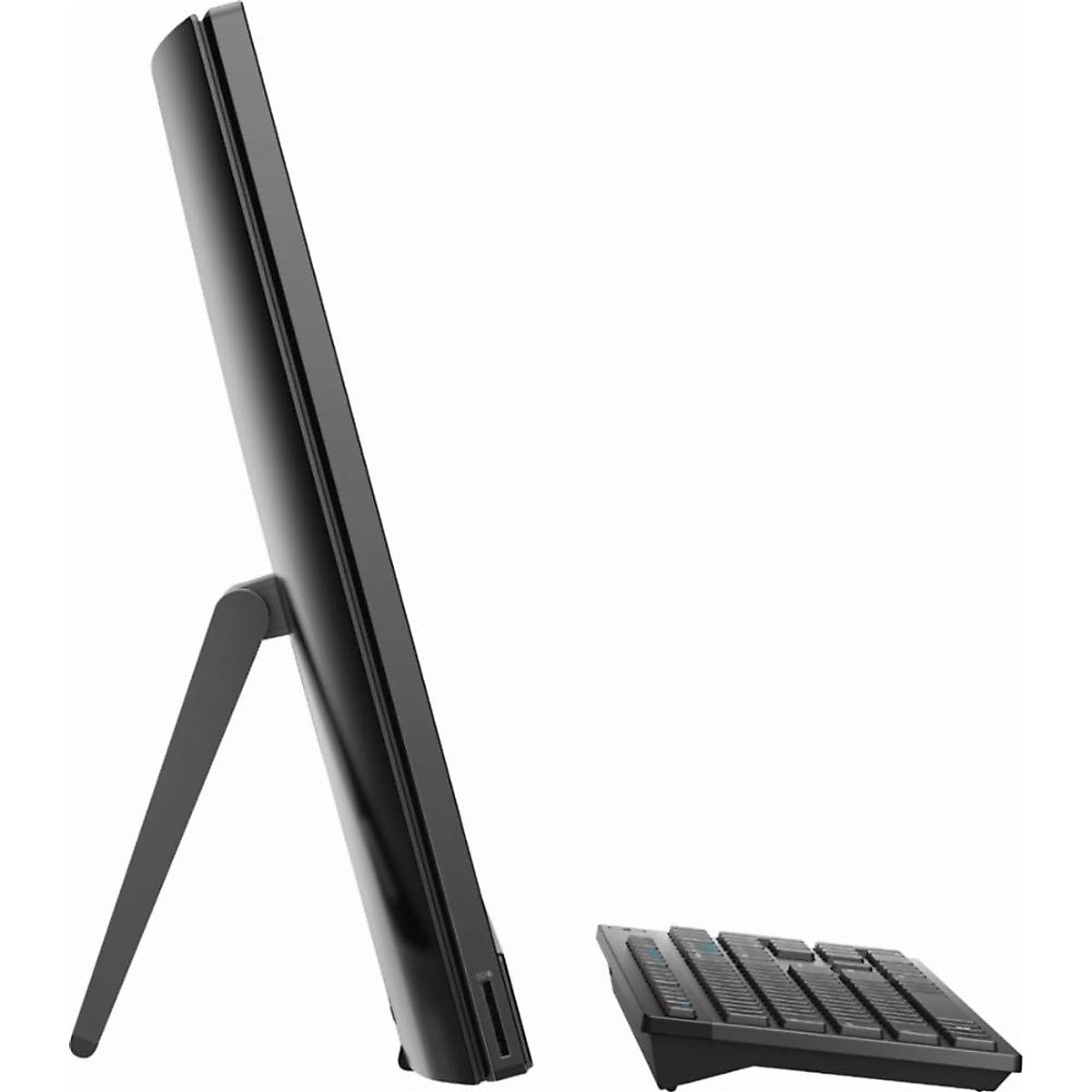 Dell New 2018 23.8" FHD Widescreen LED Touchscreen All-in-One (AIO) High Performance Computer PC, AMD A9-9425 3.1GHz up to 3.7GHz, 8GB DDR4, 1TB HDD, USB 3.1, WiFi, Bluetooth, Windows 10, Black