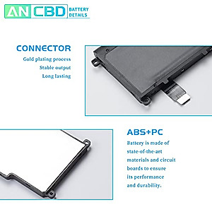 ANCBD RC30-0370 Laptop Battery for Razer Blade 14 2021 2022 RZ09-0370 RZ09-0368(0427) RZ09-0370AE23 RZ09-0370BEA3-R3U1 RZ09-0370CEA3-R3U1 RZ09-0427EE23-R3U1 RZ09-0427NEA3 RZ09-0427PEA3 Series
