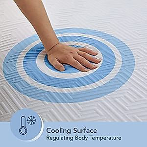 CHITA Full Size Gel Memory Foam Mattress,10 Inches Breathable Bed Mattress for Sleep Supportive & Pressure Relief,Fiberglass Free Mattress,Mattress in a Box,CertiPUR-US Certified,100 Night