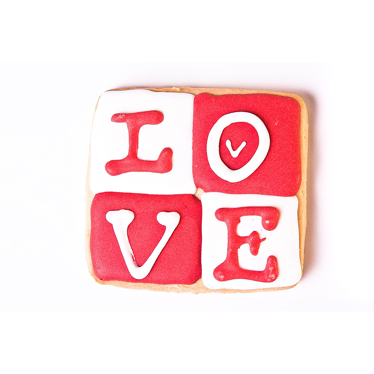 Foose Cookie Cutters 1.5 in Square Geometric Metal Cookie Cutter Shapes Made in USA, Silver