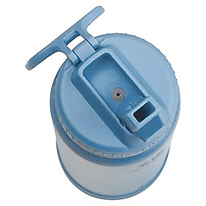 Takeya Actives Insulated Stainless Steel Water Bottle with Straw Lid, 24 Ounce, Bluestone