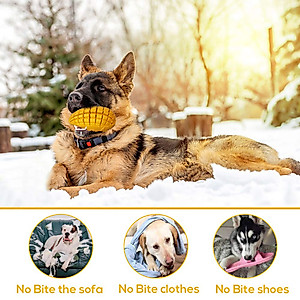 LPHSNR Upgrade Mango Dumbbells Dog Chew Toys for Aggressive Chewers Large Dogs, Indestructible Tough Dog Toys Interactive Durable with Mango Scent, Dental Clean Highly Bite Resistant