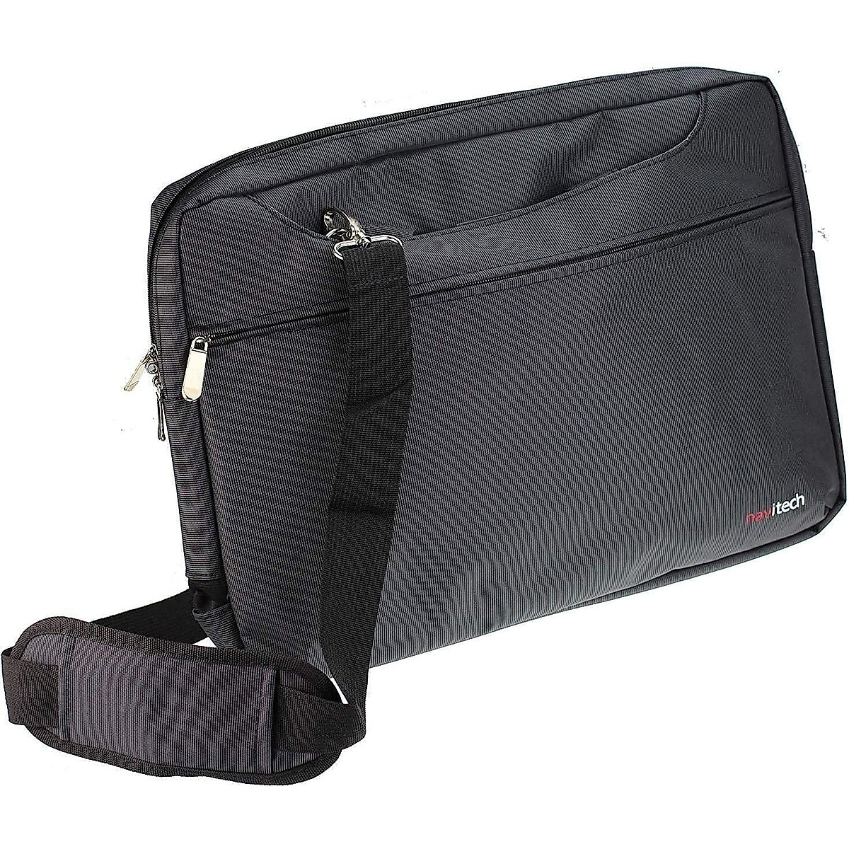 Navitech Black Sleek Water Resistant Travel Bag - Compatible with ASUS ProArt Studiobook Pro 16 OLED (W7600) 16"
