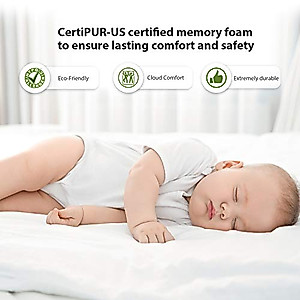 BedsPick Memory Foam Mattress Topper Twin XL 3 Inch Gel Infused Soft Foam Mattress Pad College Dorm Extra Long XL Single Bed Toppers