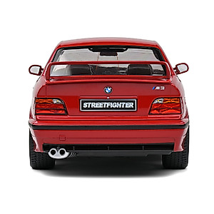 1994 E36 M3 Streetfighter Imolarot Red 1/18 Diecast Model Car by Solido S1803911