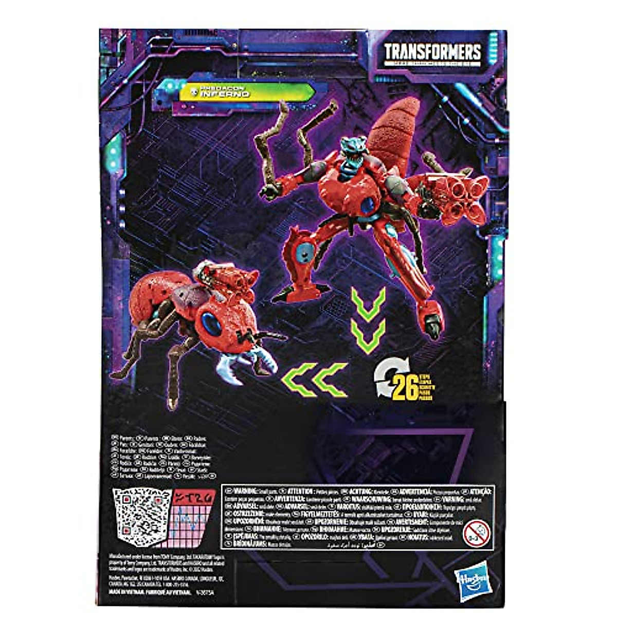 Transformers Toys Generations Legacy Voyager Predacon Inferno Action Figure - Kids Ages 8 and Up, 7-inch