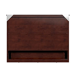 AFI Deerfield Murphy Bed Chest Full, Walnut