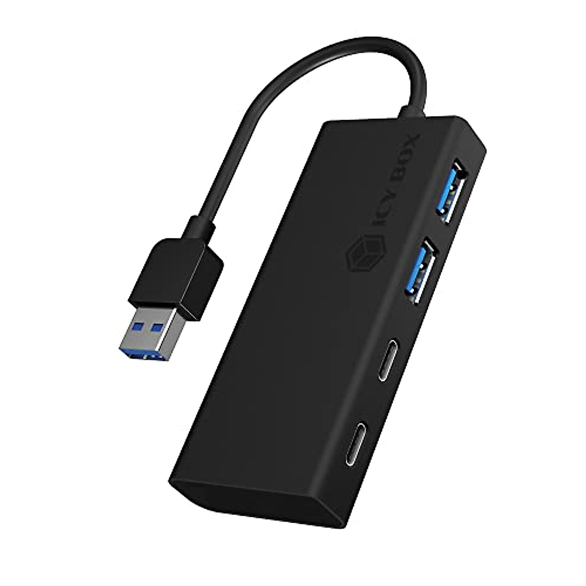 ICY BOX USB 3.0 Hub Type-A to 2X Type-A USB Ports, IB-HUB1426-U3