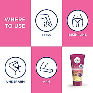 Veet Botanic Inspirations Gel Cream Legs & Body, 6.78 oz