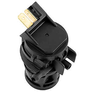 BOXI Windshield Washer Pump Compatible for Honda Civic 2006 2007 2008 2009 2010 2011 / for Honda Ridgeline 2006 2007 2008 2009 2010 2011 2012 2013 2014 | Replace# 76806-SJC-A01 060210-4990