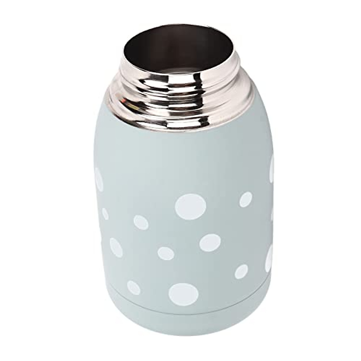 GLOGLOW Insulated Water Bottle, Stainless Steel 12 Ounce Insulation Cup for Kids, Rabbit Pattern, Double Wall for Travel (Blue)