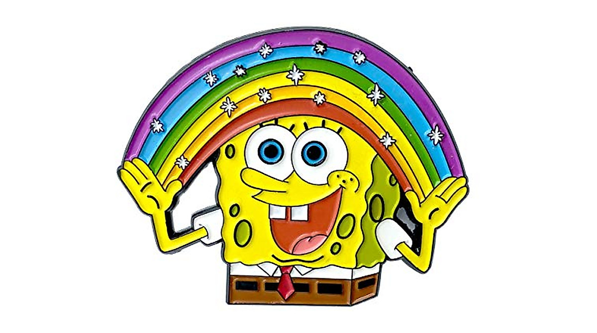 Collectible Spongebob Pin - Imagination! | Shop Now