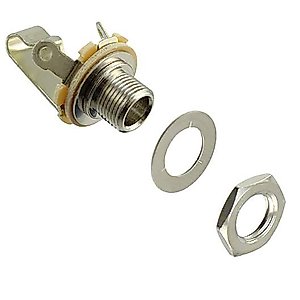 Switchcraft 1/4" Mono 2-Conductor Input Jack, Open Circuit (Type 11)